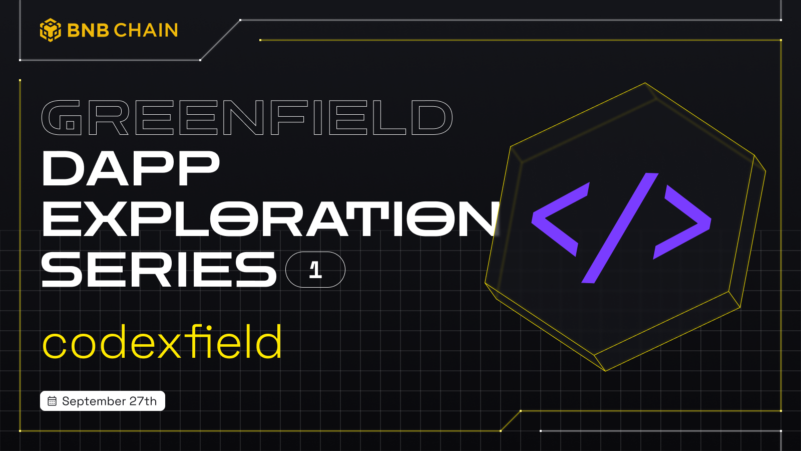 Greenfield dApp Exploration Series: CodexField - Binance Chain | BNB ... Greenfield dApp Exploration Series: CodexField - Binance Chain | BNB ...